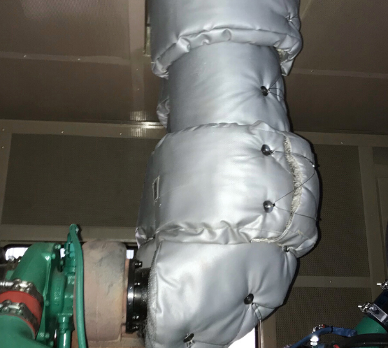 Insulation jackets for heat conservation and personnel protection - AIS