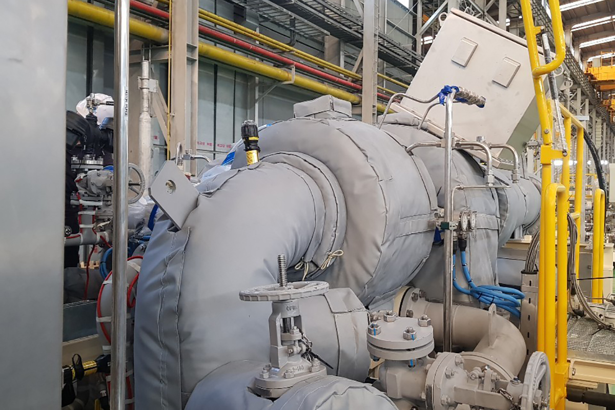 ContraFlex® jackets for a major recycle gas plant upgrade - AIS