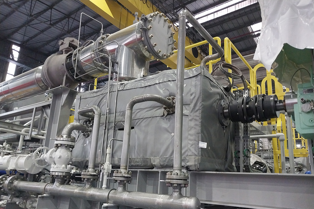 AIS supply insulation jackets for a FPSO offshore Brazil