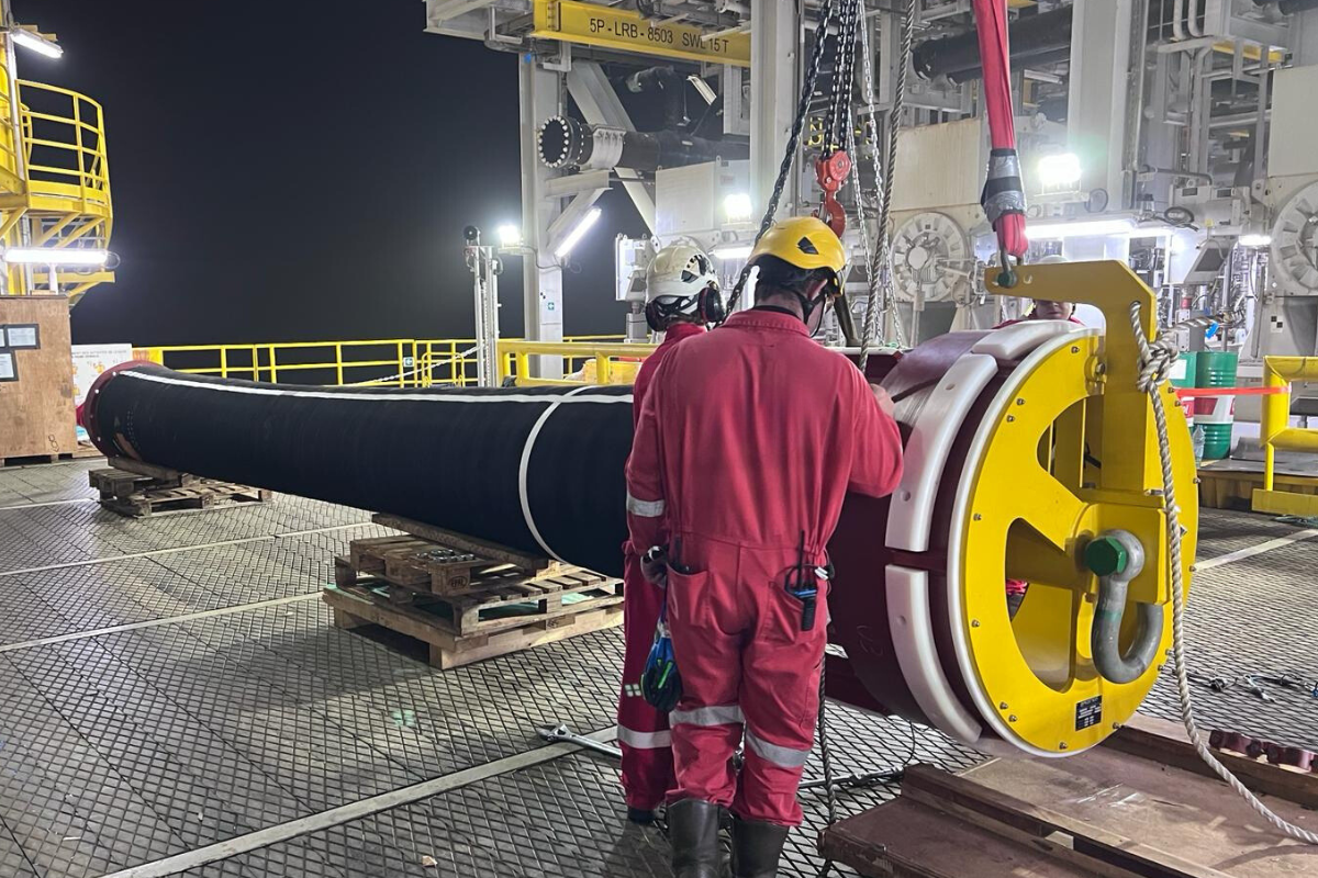 Water intake risers successfully installed in Africa - AIS